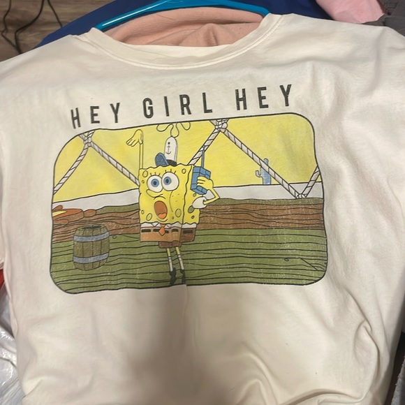 Tops | Authentic Spongebob Meme Shirt | Poshmark